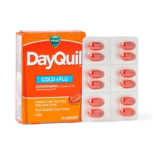 Vicks DayQuil Cold and Flu LiquiCaps | Medline Industries, Inc.