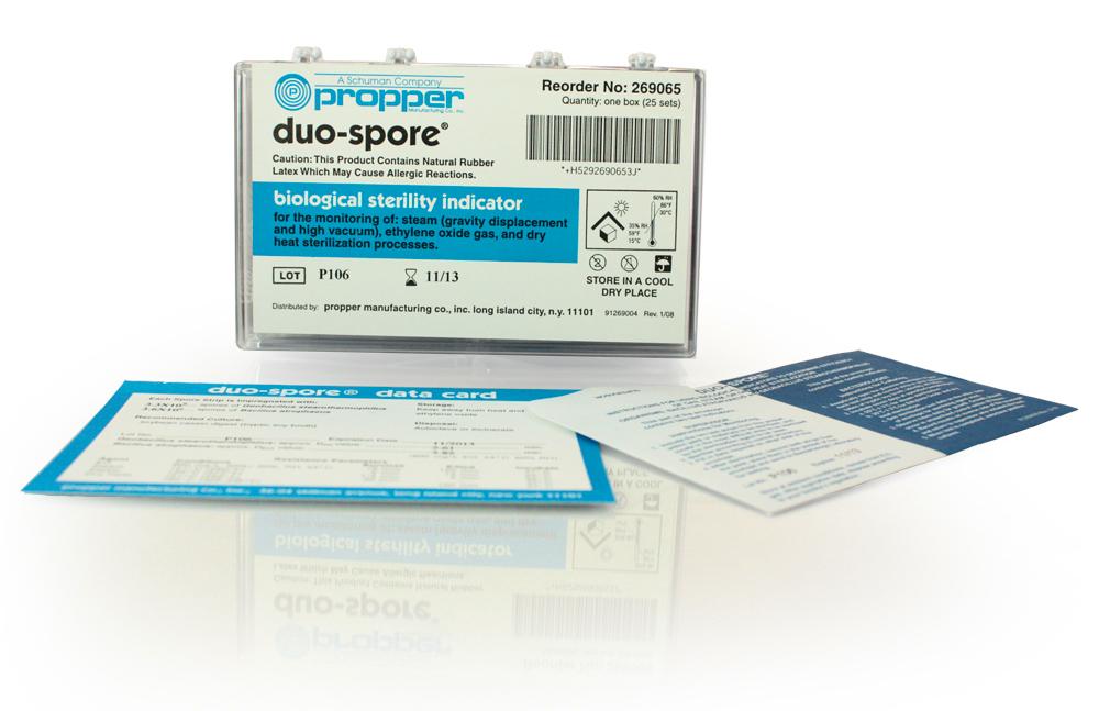 Duo-Spore Biological Indicator Strips | Medline