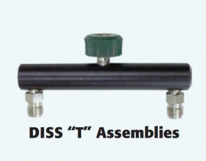 Precision Medical DISS "T" Assemblies with Check Valves | Medline ...