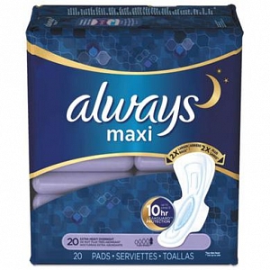 Always Extra-Heavy Maxi Sanitary Pad | Medline Industries, Inc.