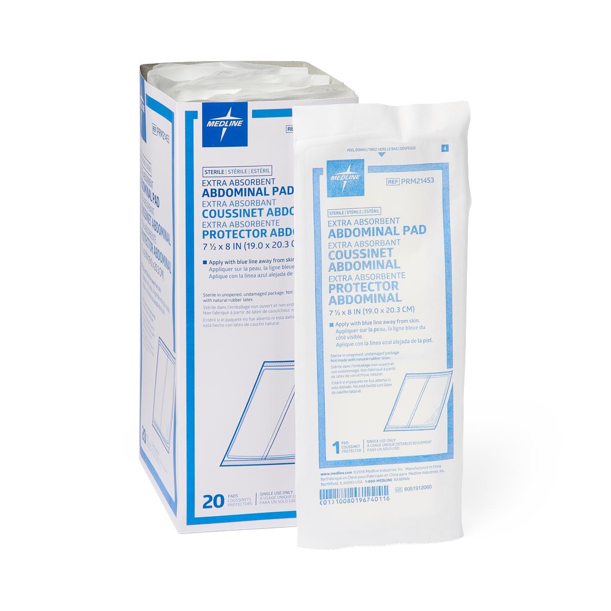 AMD-Ritmed Sterile Sealed Abdominal Pads | Medline Industries, Inc.