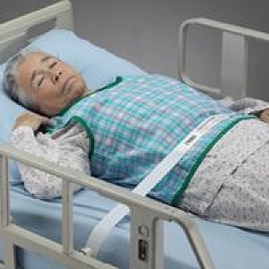 Safety Poly and Cotton Vest with Quick-Release Straps | Medline ...