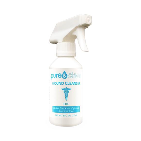 Pure & Clean Prescription-Only Wound Cleanser Solution Rx | Medline