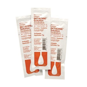 Betadine Solution Swabsticks | Medline Industries, Inc.