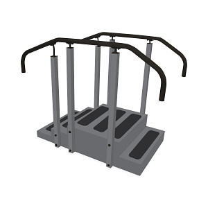 Ambulation Therapy Staircases with Handrails | Medline Industries, Inc.