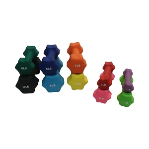 10-Piece Neoprene Dumbbell Set | Medline
