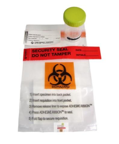 Peavey Single Sample Urine Collection Kit | Medline