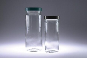 Clear Tall Straight Jars PP SturdeeSeal PE Foam Cap by Qorpak | Medline ...