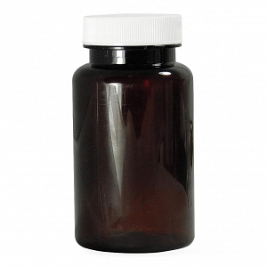 Amber PET Packer Bottles with PP SturdeeSeal PE Foam Cap | Medline ...