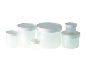 Vacuum / Ionized Natural Polypropylene Jars with Polypropylene Cap ...