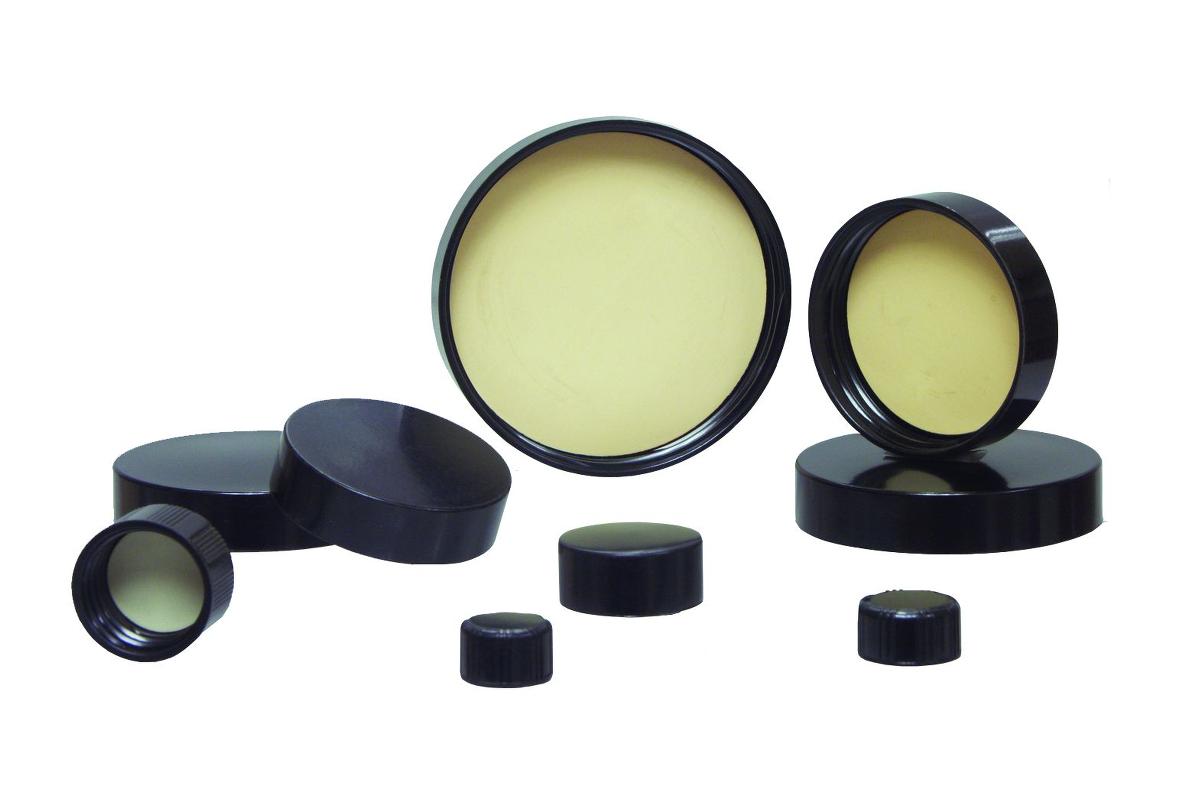 Rubber Lined Phenolic Caps | Medline