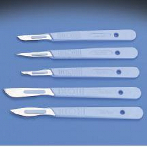 Scalpels: Scalpels, Stainless Steel, Sterile, Disposable, #10 | Medline ...
