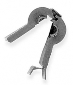 Outlet Port Clamps w / Short Nose by Baxter Healthcare | Medline ...