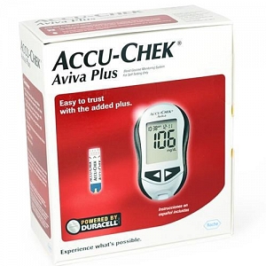 Accu-Chek Aviva Glucose Meter by Roche Diagnostics | Medline Industries ...