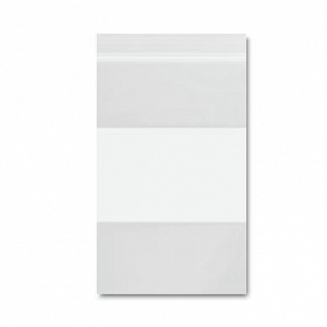 Clear 4 Mil Reclosable Bags with White Block | Medline