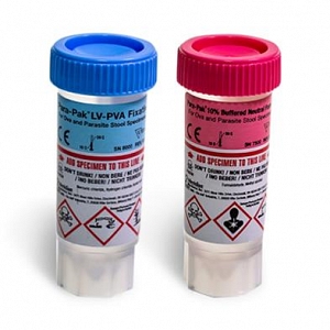 Para-Pak LV-PVA, 10% Formalin Two-Vial Stool Transport System | Medline