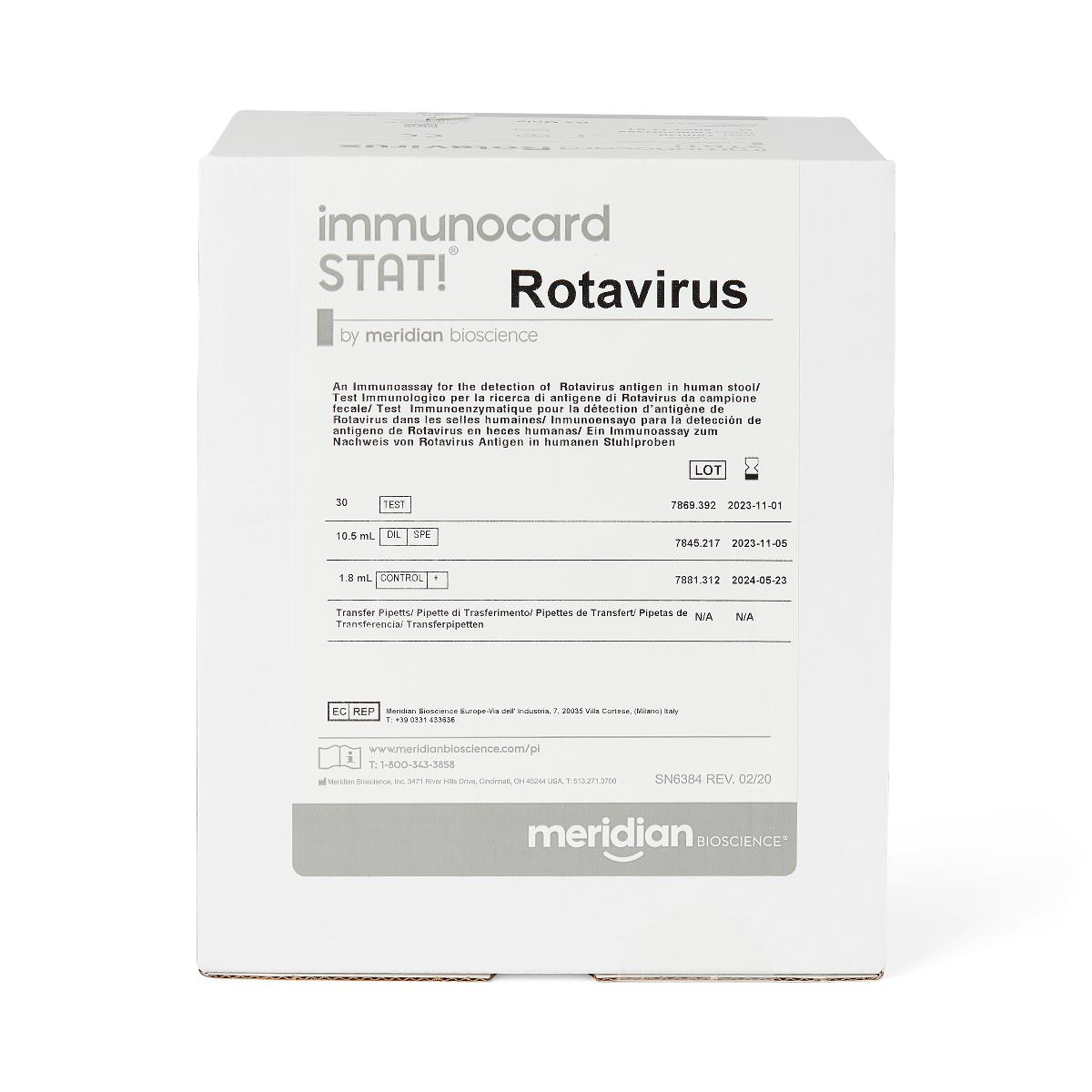 Test Immunocard Stat Rotavirus Kit | Medline