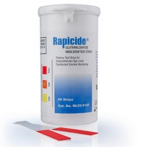 Rapicide Glutaraldehyde Indicator Test Strips | Medline
