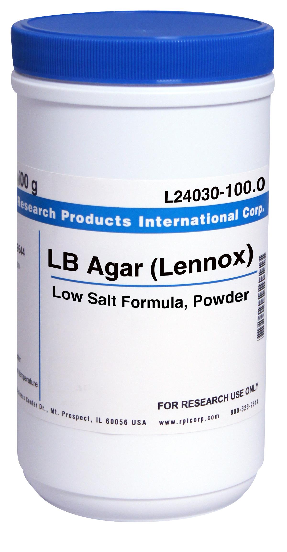 RPI (Lennox L Agar) LB Agar Low-Salt Formulas | Medline