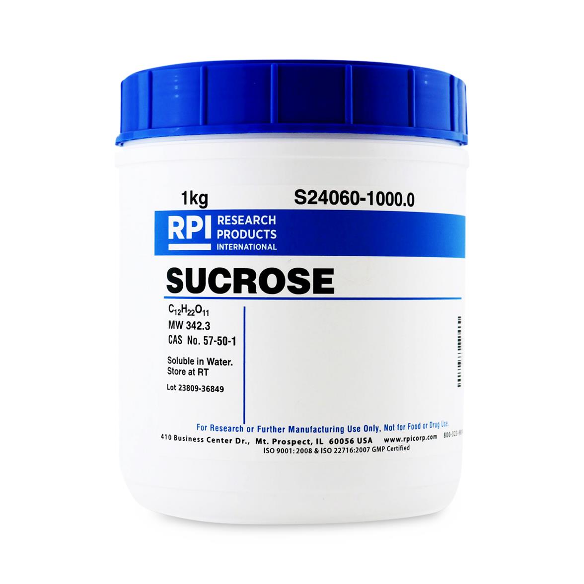 RPI High Purity Double Crystalized Sucrose | Medline