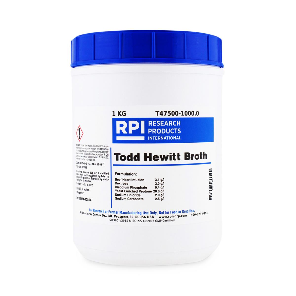 RPI I Todd Hewitt Broth | Medline