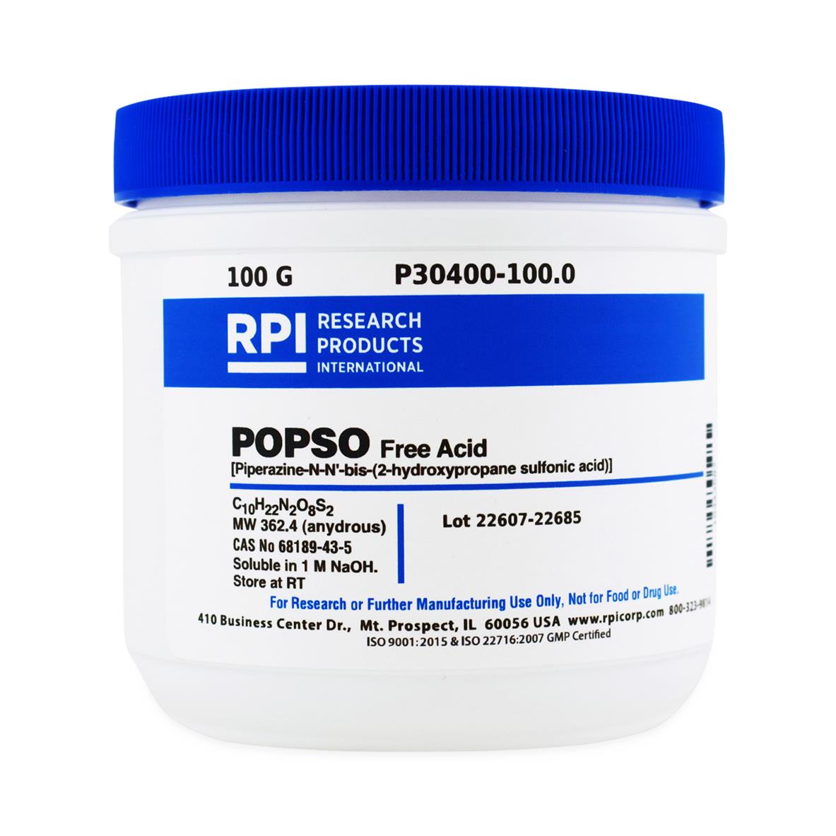 RPI Popso, Free Acid | Medline
