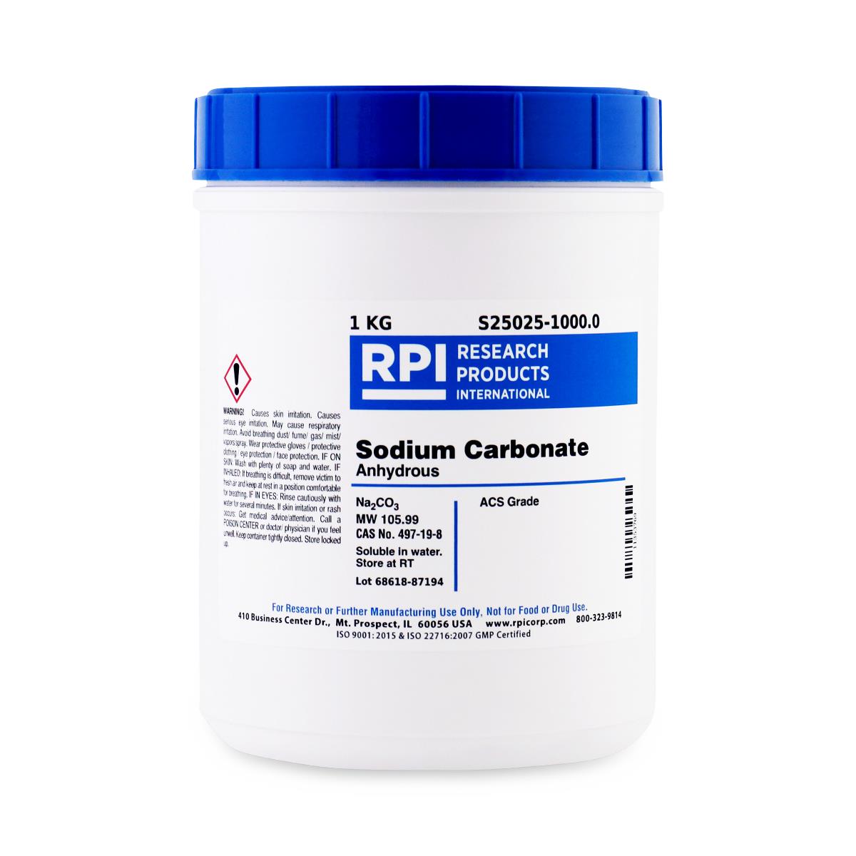 Sodium Carbonate Anhydrous, ACS | Medline
