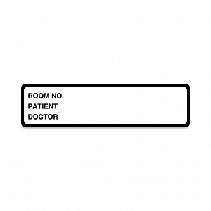 Room Number / Patient / Doctor Labels | Medline Industries, Inc.