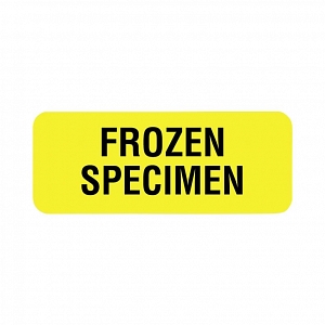 "Frozen Specimen" Labels | Medline Industries, Inc.