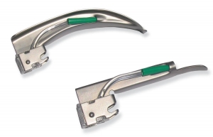 Green Rusch Lite Laryngoscope Fiber Optic Blade | Medline Industries, Inc.