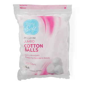 Simply Soft Premium Jumbo Cotton Balls | Medline Industries, Inc.