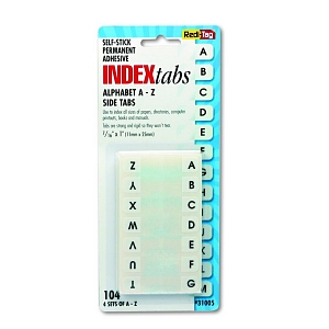 A-Z Permanent Indexing Tabs | Medline Industries, Inc.