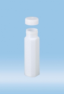 Square Mailing Containers with Enclosed Round Cap | Medline Industries ...