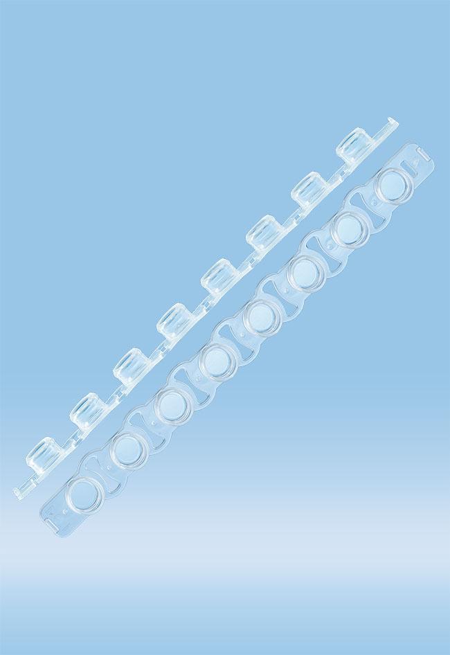 Multiply PCR strip of 8 lids | Medline
