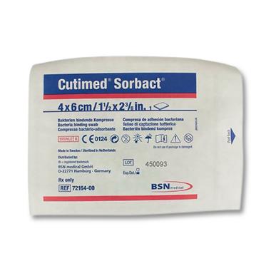 Cutimed Sorbact Non-Medicated Antimicrobial Wound Dressings | Medline