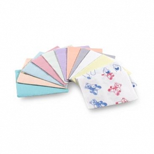 Sani-Tab Chain-Free Patient Bib Towels | Medline Industries, Inc.