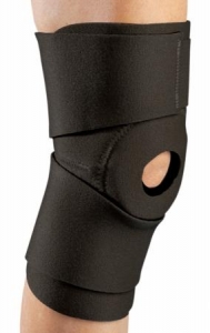 Universal Neoprene Patella Knee Wrap II with Buttress | Medline ...