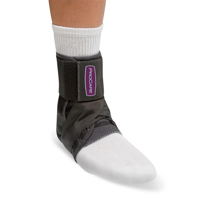 Stabilized Nylon Lace-Up Ankle Supports with Elastic Strap | Medline