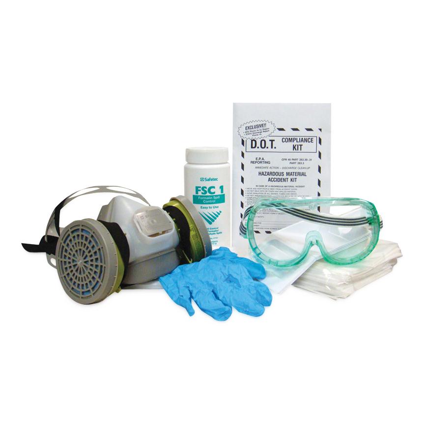 Safetec Formaldehyde Spill Response Kits | Medline