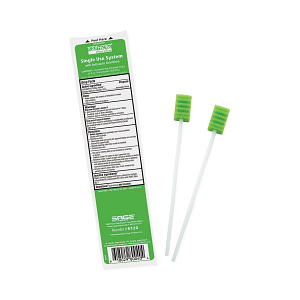 Sage Oral Mouth Care System with Toothette Plus Swabs, Antiseptic Rinse ...
