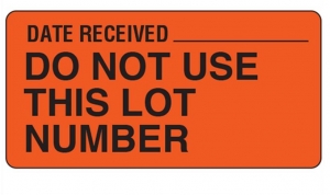 Lot Signal Labels for Use in the Laboratory | Medline Industries, Inc.