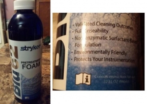 Blu62 Foam Non-Enzymatic Detergent by Stryker | Medline Industries, Inc.
