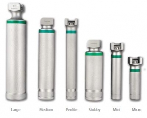 Chrome-Plated GreenLine Laryngoscope Handles | Medline Industries, Inc.