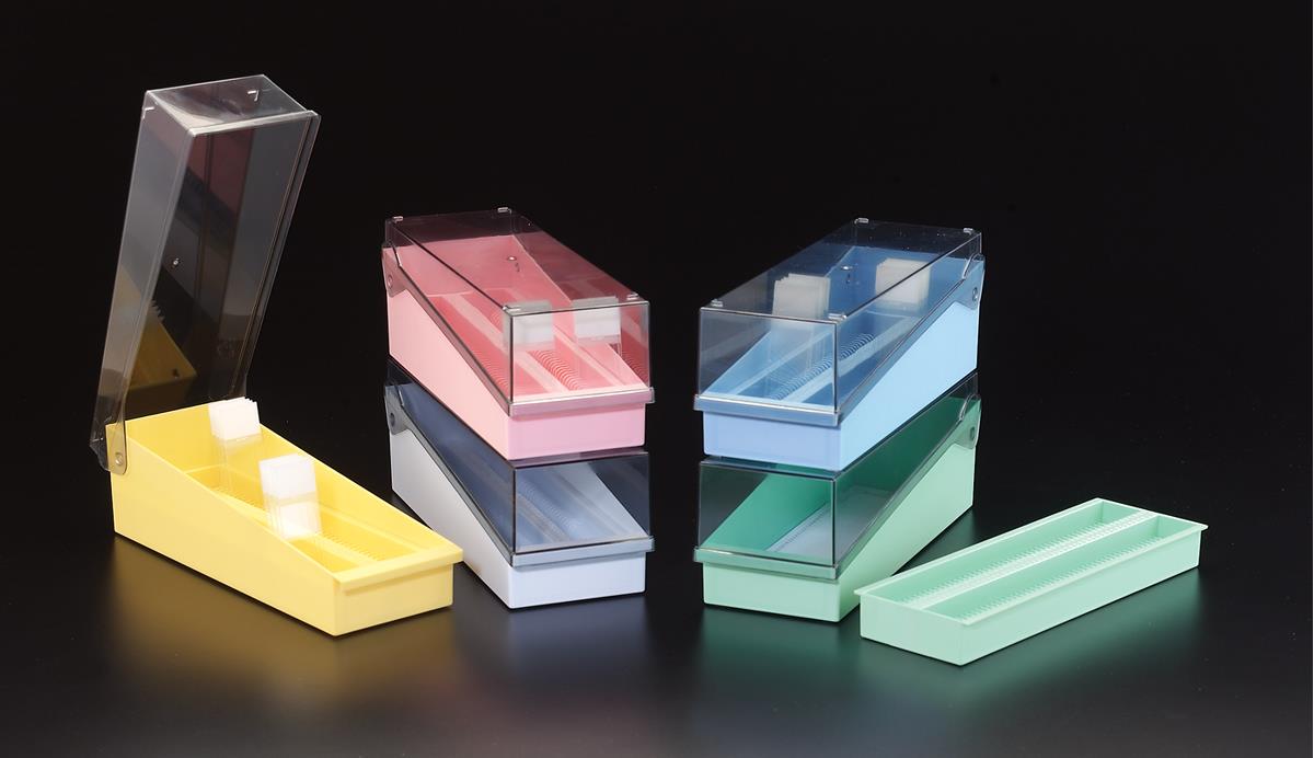 100-Slot Microscope Slide Storage Boxes | Medline