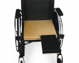 Unpadded Amputee Seat with Cushioned Stump Support | Medline Industries ...