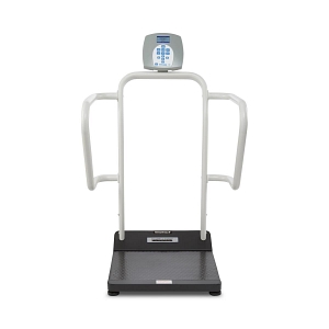 Health-o-Meter Digital Platform Scale with Extra-Wide Handrails ...