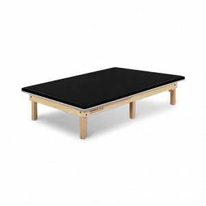 Metron Elite Bariatric Mat Platform with Wood Frame and Legs | Medline ...