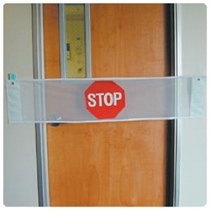 Posey Doorway Stop Sign Guard Banner | Medline Industries, Inc.