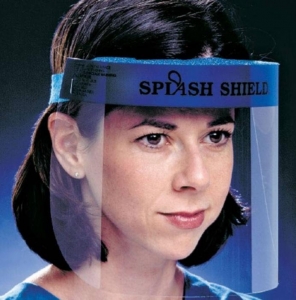 Disposable Full Face Shields by Splash Shield | Medline Industries, Inc.