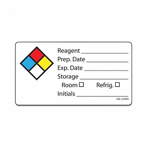 StatLab Reagent Labels | Medline